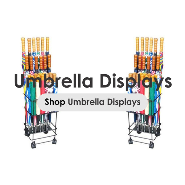 Umbrella Displays - Umbrella Bazaar - A Wholesale Umbrella Supplier