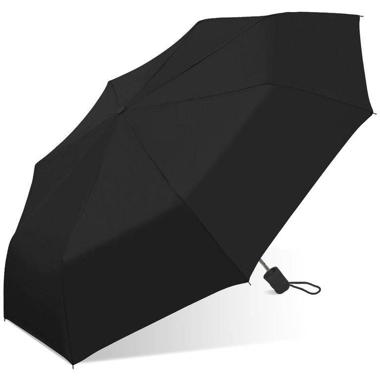 Wholesale Auto Folding Economy Promo Black Umbrella - Umbrella Bazaar ...